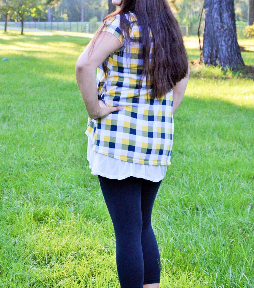 Ladies Two Tone Tunic - Crop Top, Top + Tunic – The Wolf and the Tree