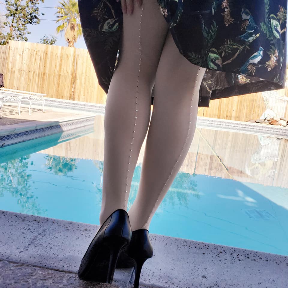 Adult Back Seam Tights {Footed Tights - Leggings - Capris - Shorts ...